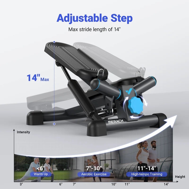 Stepper fitness Merach Classic Mini • Sportist