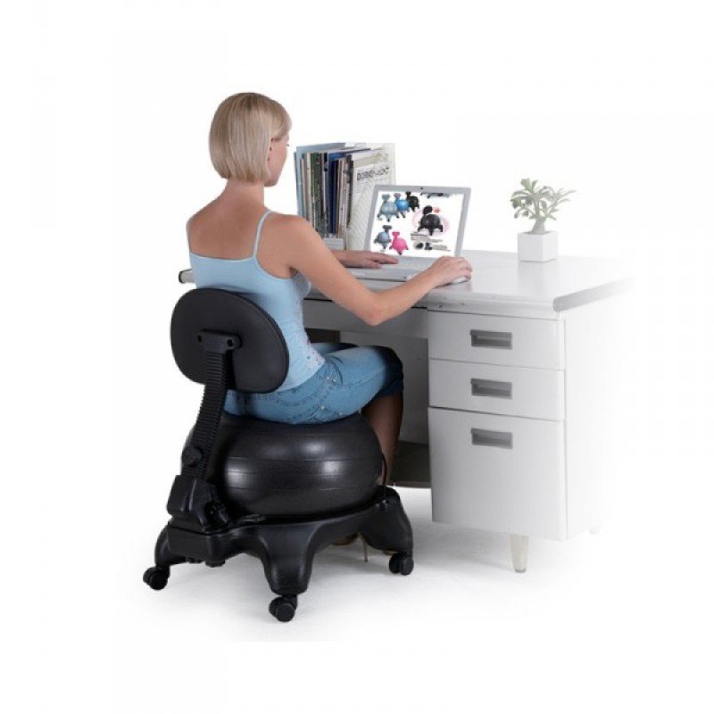 Scaun cu minge aerobic inSPORTline G-Chair • Sportist