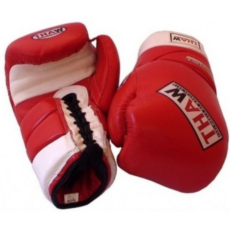 Manusi de box piele Thaw Pro Lace • Sportist