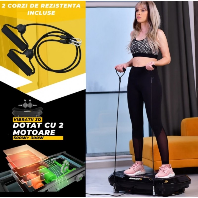 Aparat de vibromasaj PROGRESSIVE UltraFit PRO • Sportist