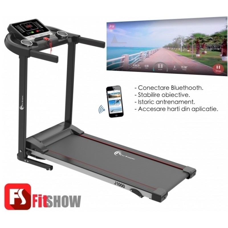 Banda de alergat electrica Fittronic J1000 • Sportist