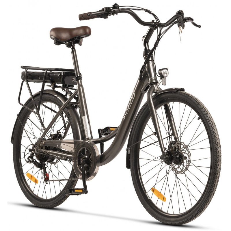 Bicicleta electrica City Scooty EC400 • Sportist