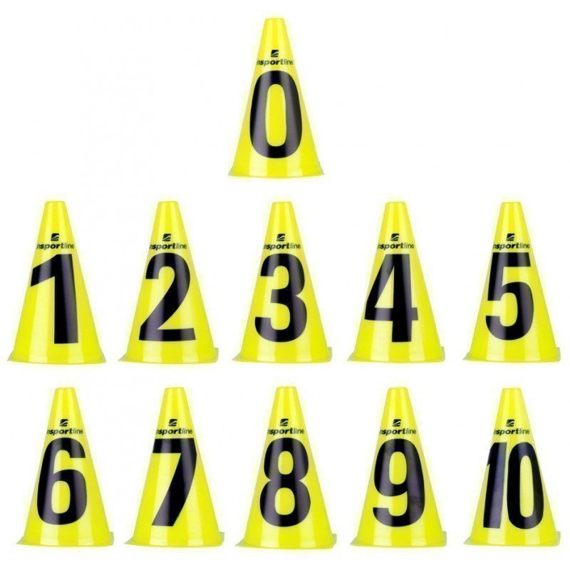 Conuri antrenament inSPORTline Numeric 23 cm • Sportist