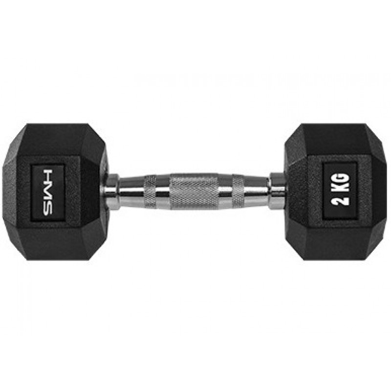 Gantera hexagonala HMS HEX PRO 2 Kg • Sportist