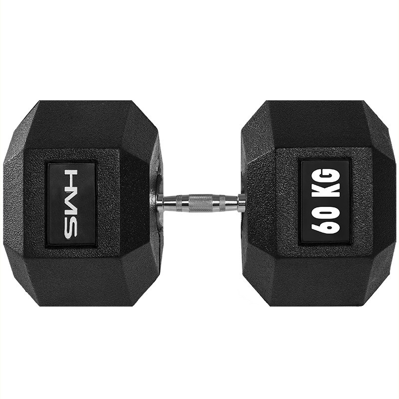 Gantera hexagonala HMS HEX PRO 60 Kg • Sportist
