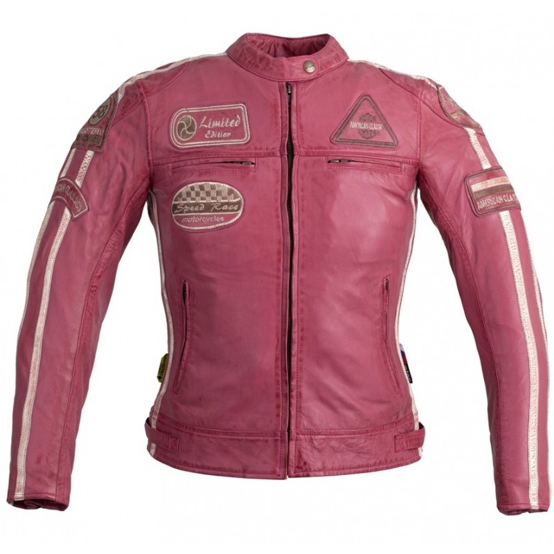 Geaca moto piele femei W-Tec Sheawen Lady • Sportist