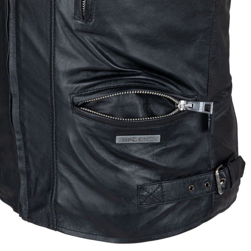 Geaca moto barbati piele W-Tec Hellsto • Sportist