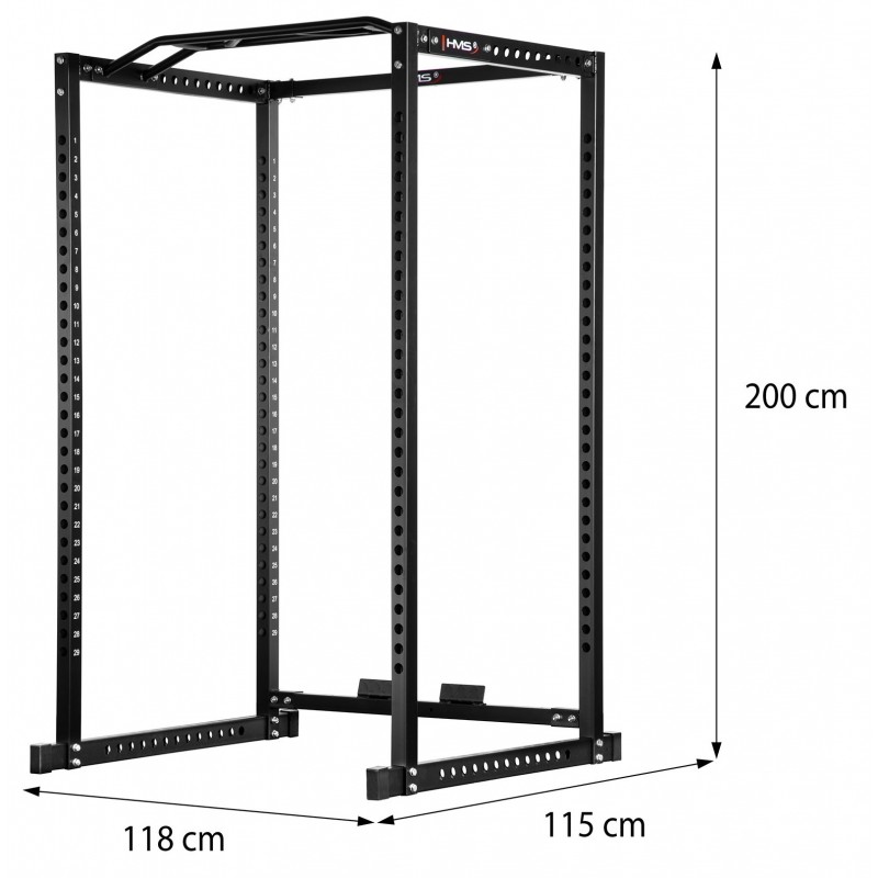 Aparat Power Rack cu accesorii HMS KLT3111 • Sportist