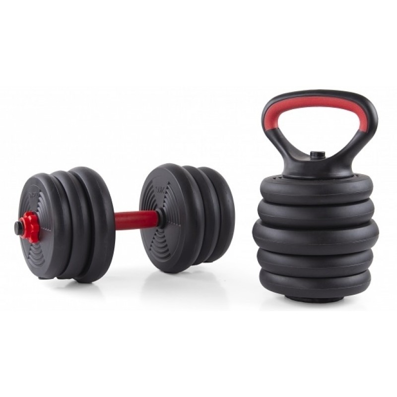 Set greutati fitness 6in1 FitTronic 40 kg • Sportist