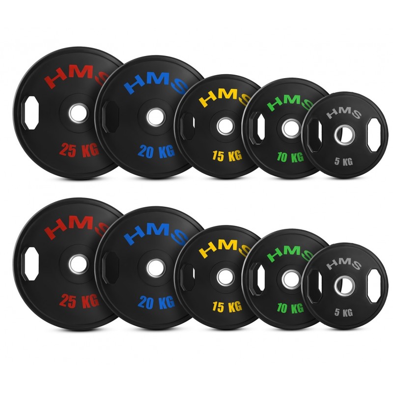 Set greutati olimpice HMS TOG 150 KG • Sportist