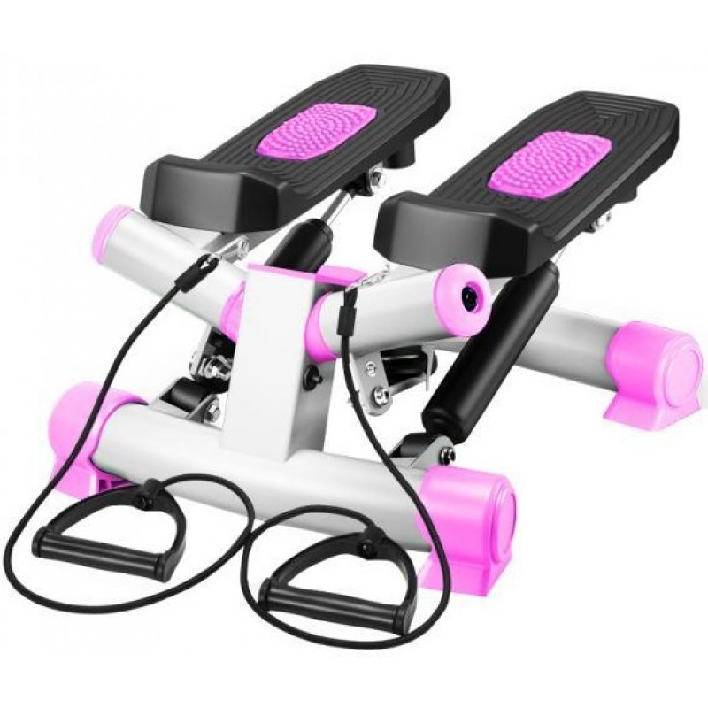 Stepper cu corzi FitTronic S01 Roz • Sportist