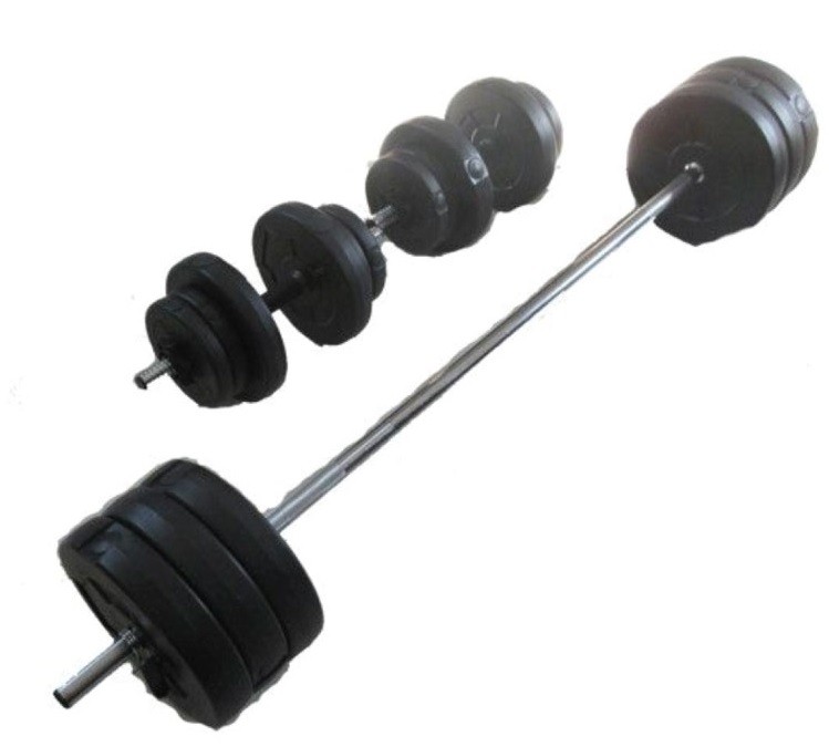 Set greutati fitness EcoFit 50 kg • Sportist