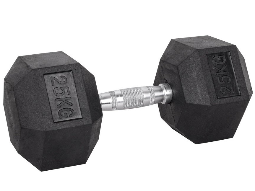 Gantera hexagonala inSPORTline 25 Kg • Sportist