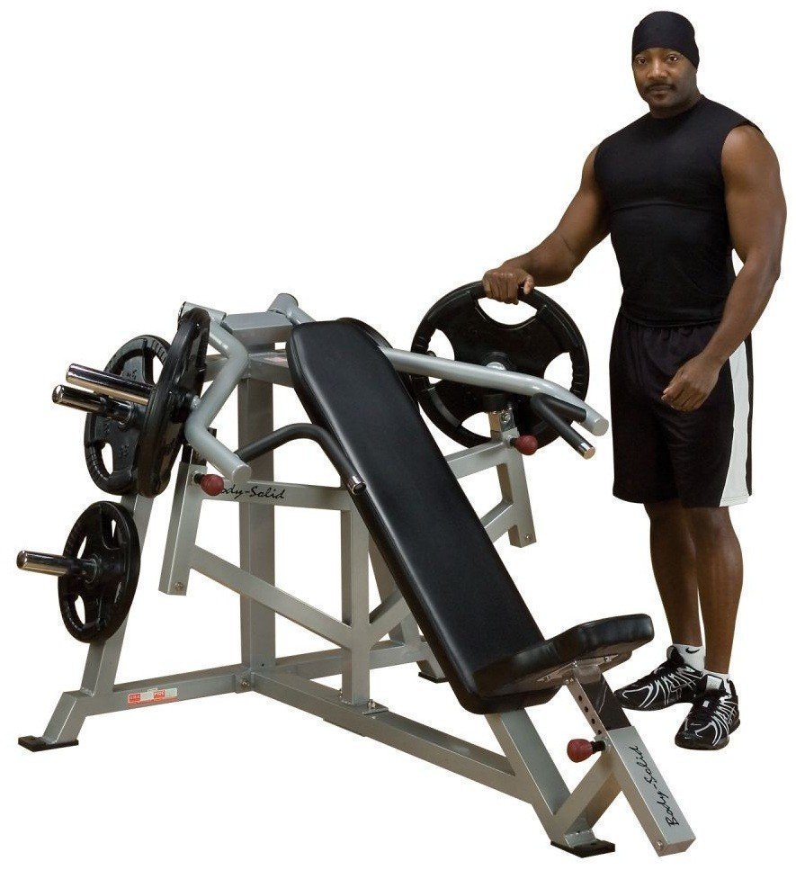 Aparat presa piept Body-Solid LVIP Leverage • Sportist