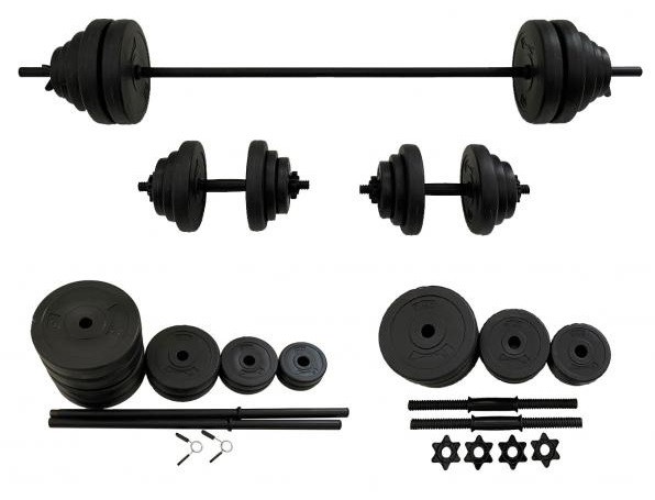 Set greutati fitness FitTronic 50 Kg • Sportist