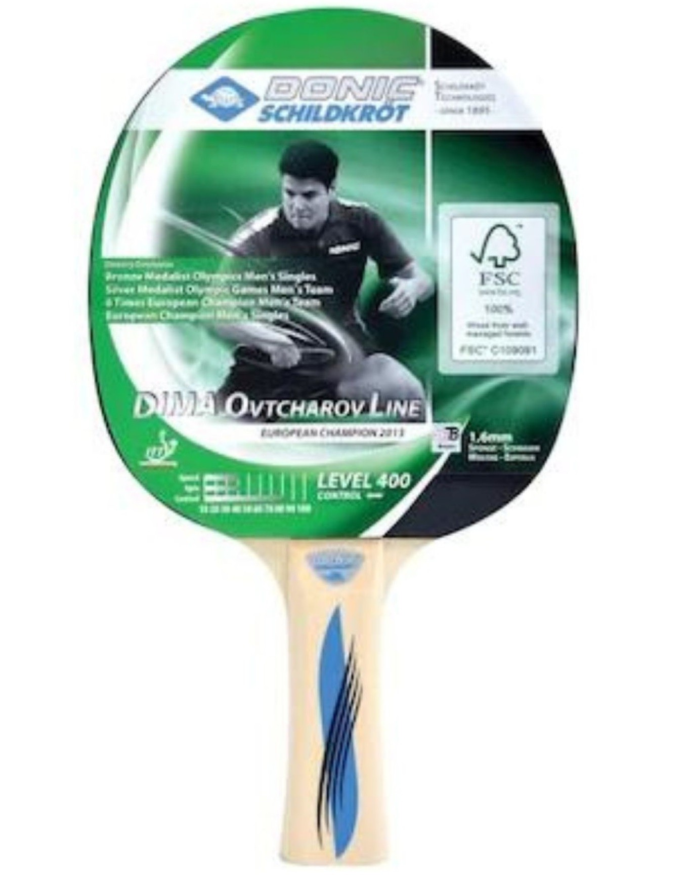 Paleta tenis de masa Donic Ovtcharov 400 FSC • Sportist