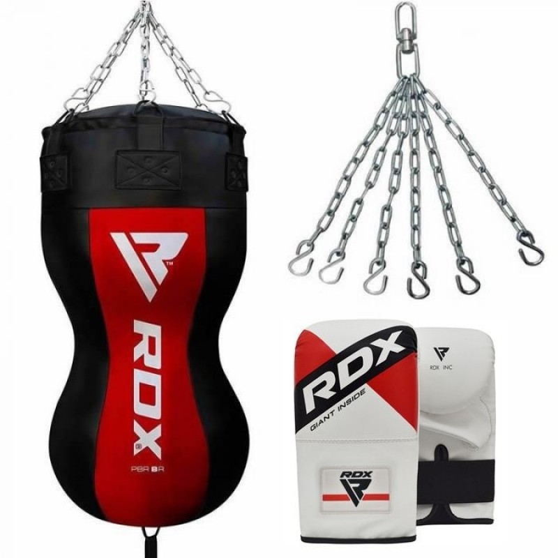 Sac de box cu manusi RDX Angle Body • Sportist